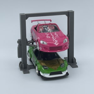 1/32 Scale Adjustable Two Post Car Lift Diecast for Dioramas Display - Etsy