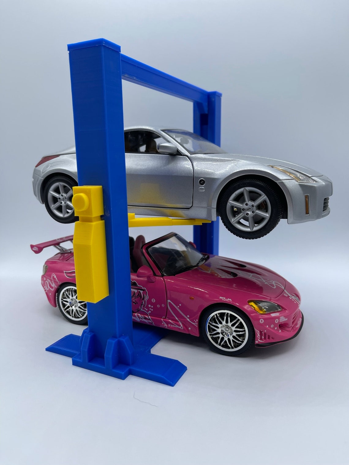 1/18 Scale Adjustable Two Post Car Lift Diecast for Dioramas Display - Etsy