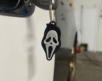 Ghostface Keychain - Etsy