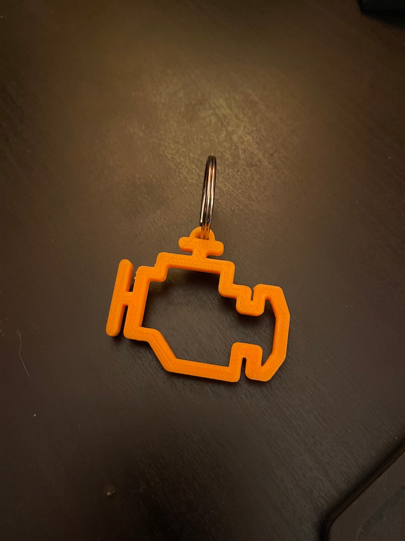 Check Engine Keychain Funny Gift Key Ring Gag Gift - Etsy