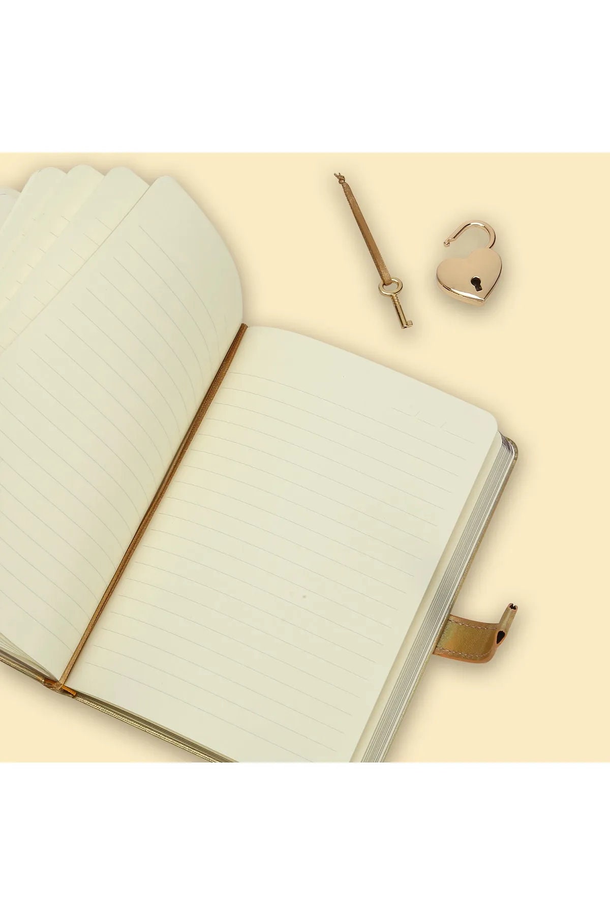 6 Color Options Hush Hush Secret Diary With Heart Shaped Lock Gift for ...