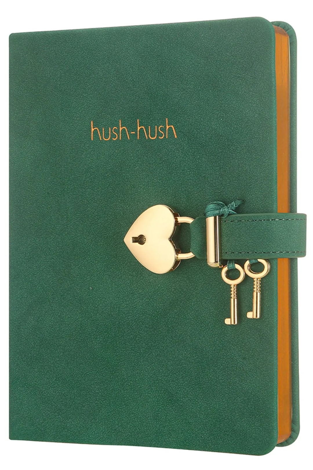 6 Color Options Hush Hush Secret Diary With Heart Shaped Lock Gift for ...