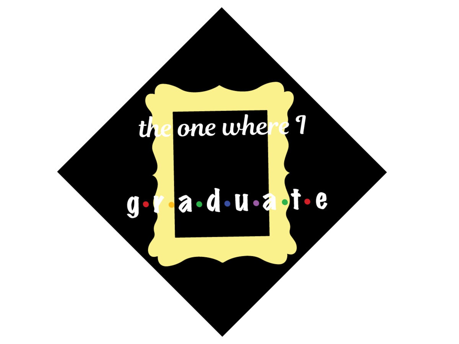 Graduation Cap Svg, Grad Cap Design Svg, Friend Svg - PDF, SVG, PNG ...