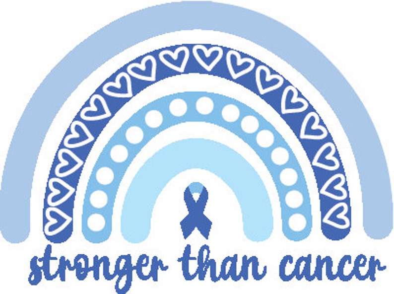 Colon Cancer Svg, Colon Cancer Awareness Svg, Colon Cancer Strong Svg ...