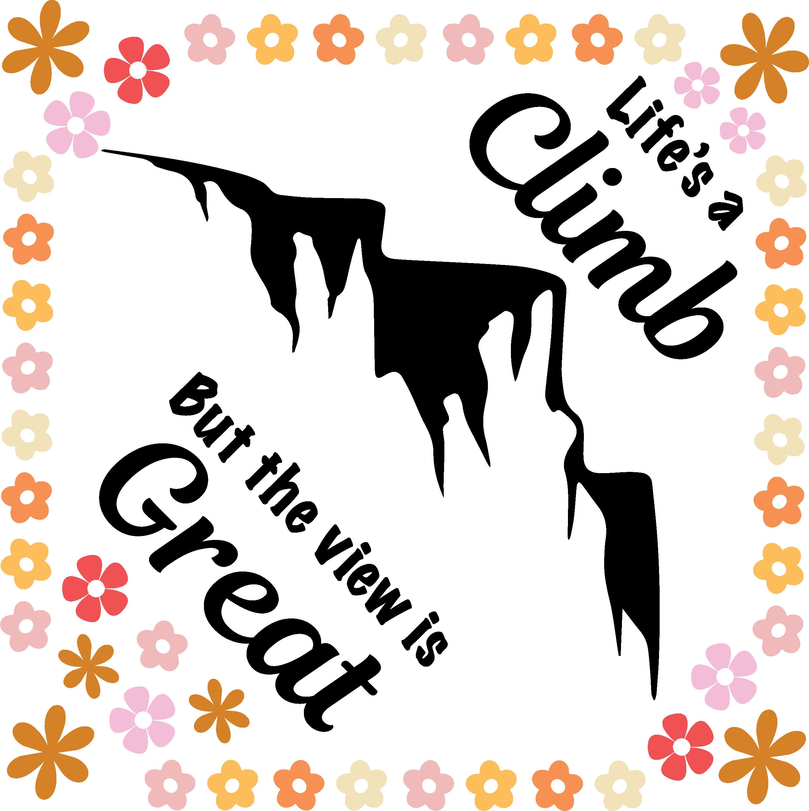 Graduation Cap Svg, Grad Cap Design Svg, Climb Svg, Adventure Svg - PDF ...