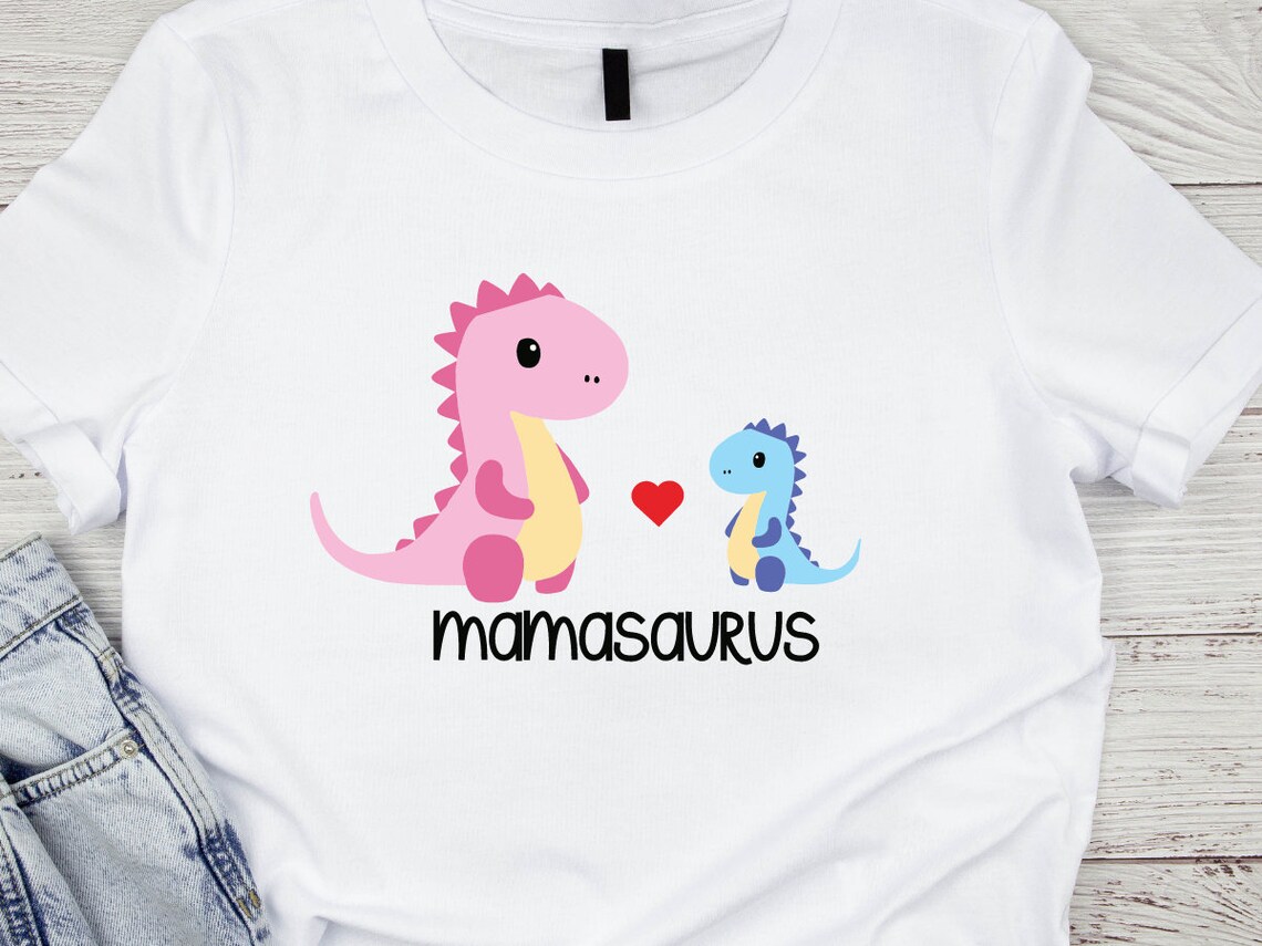Mamasaurus Svg, Dinosaur Mom Svg, Dino Family Svg, Heart Svg - PDF, SVG ...