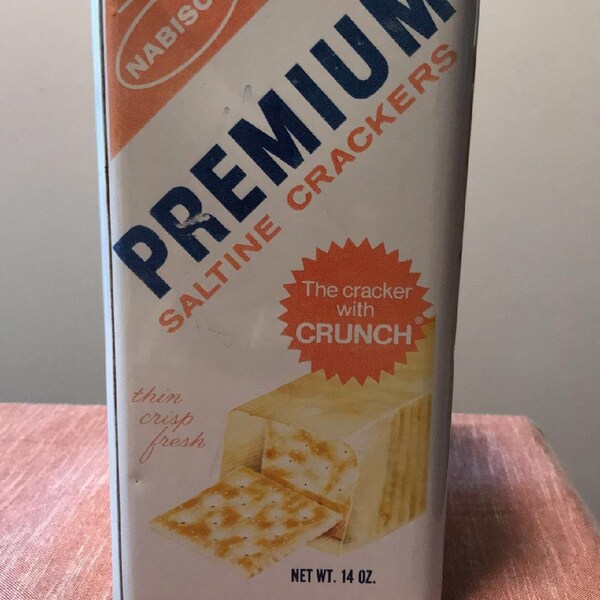 Vintage Cracker Tin - Etsy