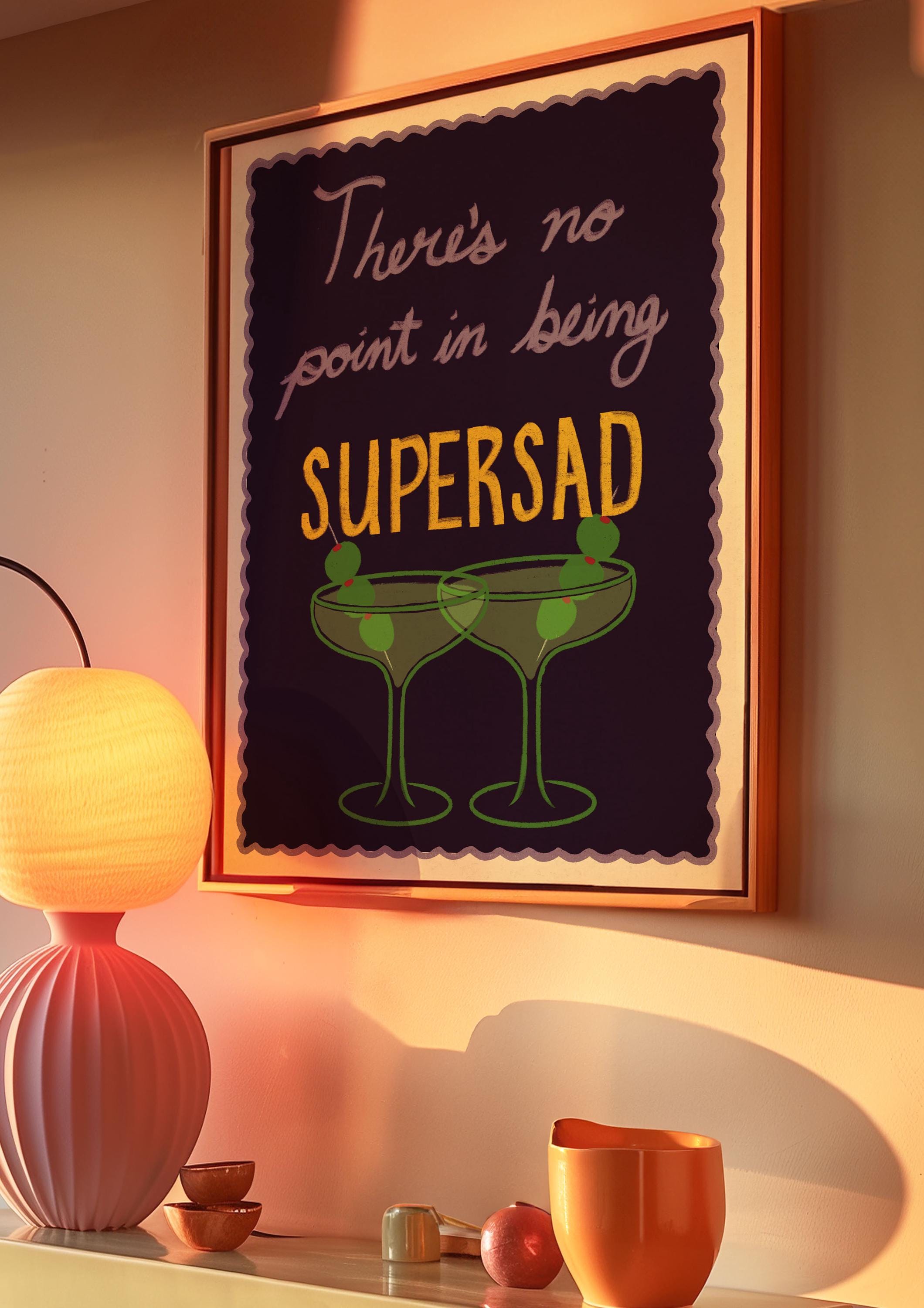 Digital Download Print With Martini Glasses - Suki Waterhouse Inspired ...