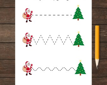 Christmas Prewriting - Etsy