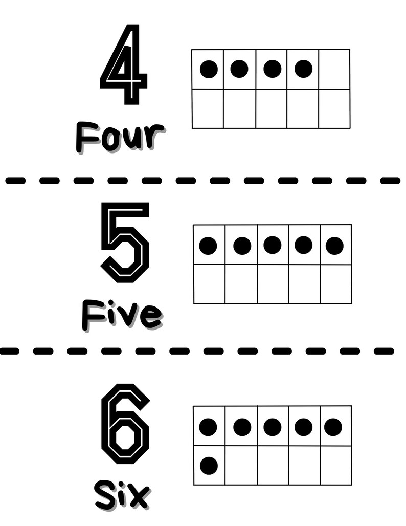Ten Frames, Ten Frames 1-10, Ten Frame Flashcards,ten Frame Flip Book ...