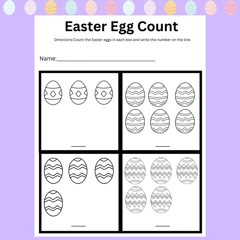 Easter Worksheets, Printable Easter Activity, Spring Activities ...