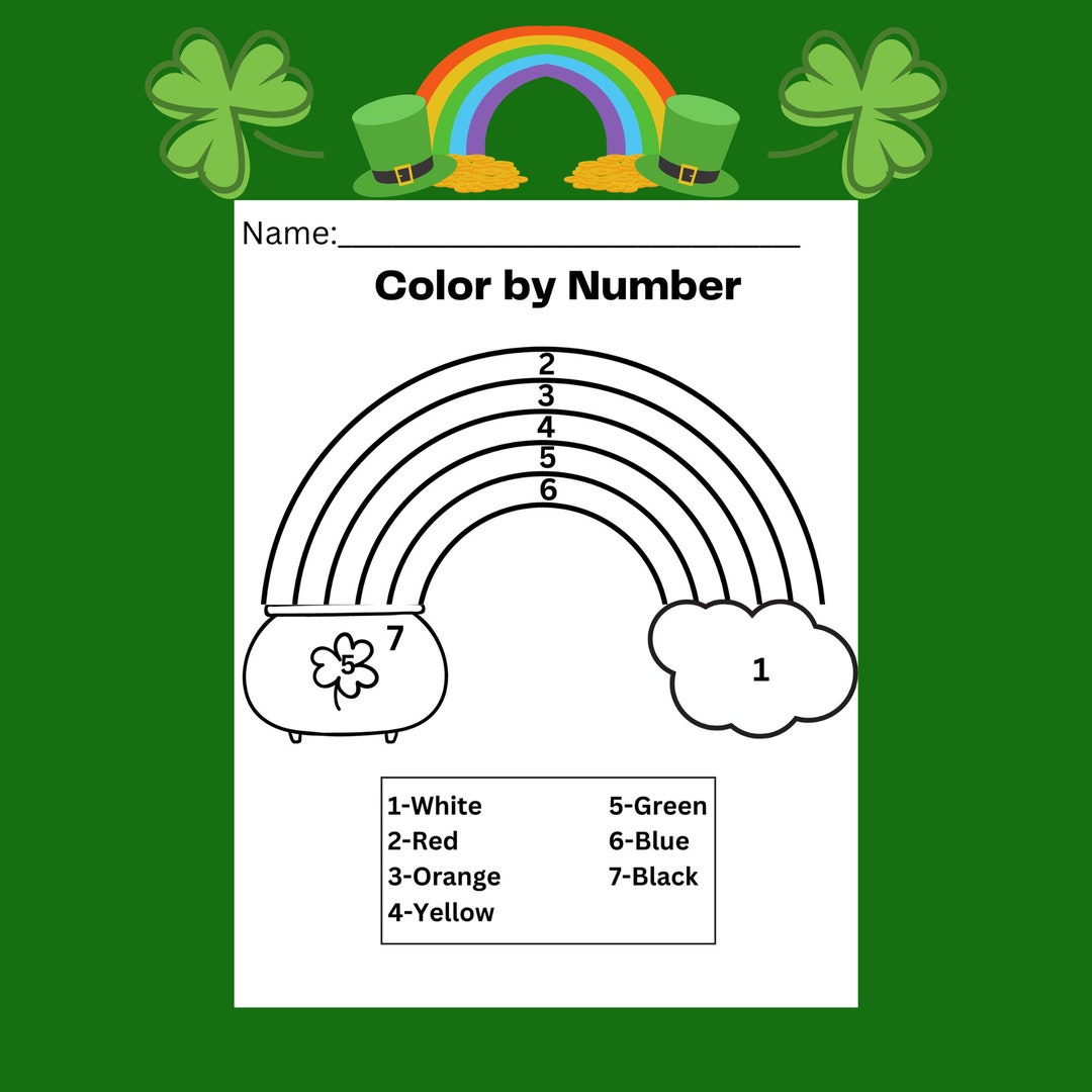 St. Patrick's Day Worksheet, St. Patrick's Day, Kindergarten Activity ...