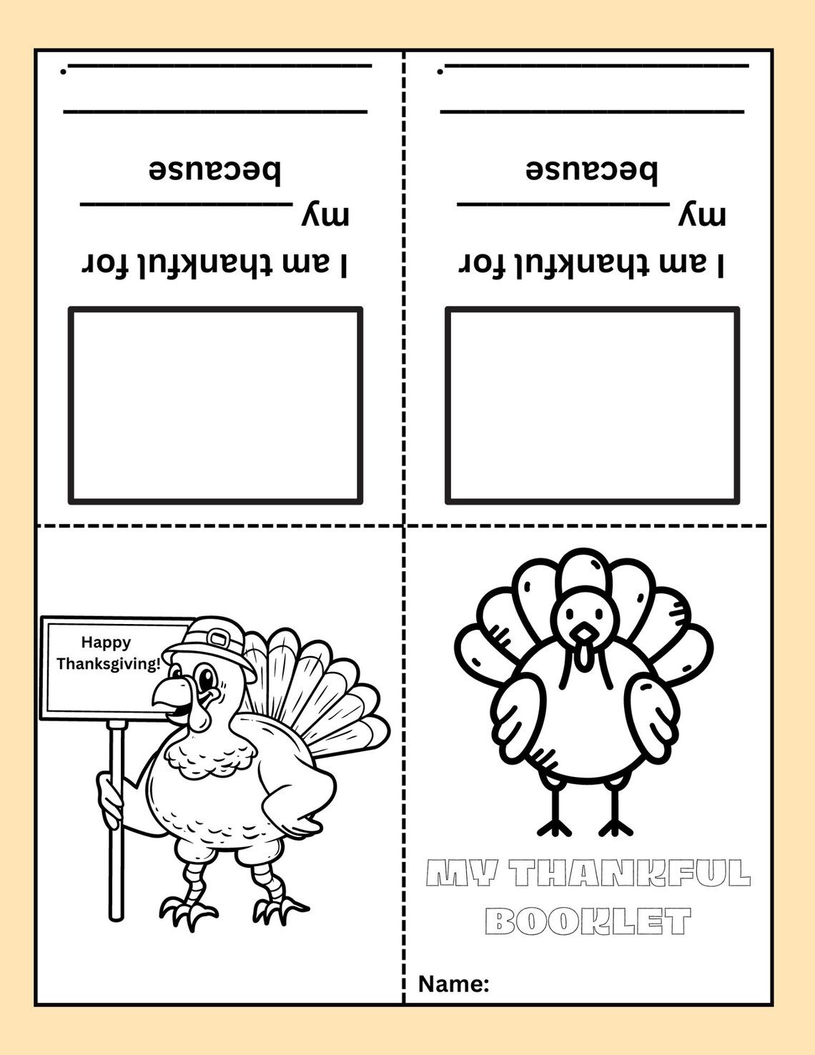 Kids Thanksgiving Activity Book,thanksgiving Activity Pages ...
