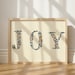 Joy Horizontal Print, Wall Art Printable, Floral Wall Art, Joy ...