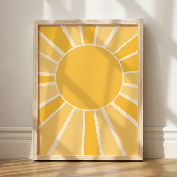 Sun Wall Art - Etsy