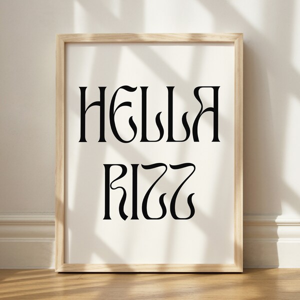 Hella Rizz Art - Etsy