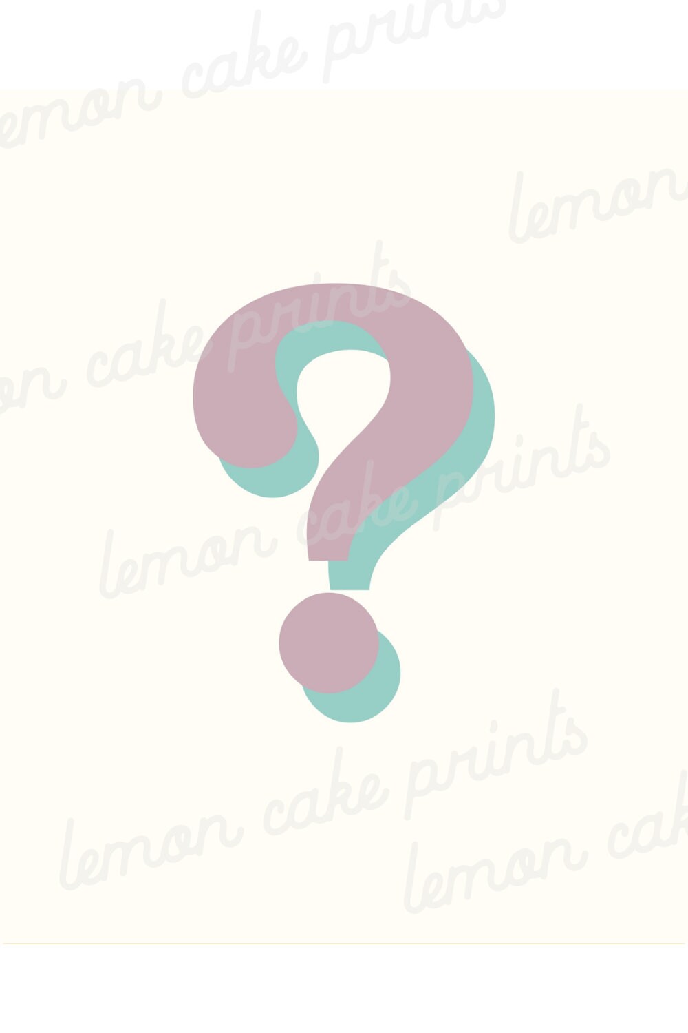 Question Mark Print, Wall Art Printable, Question Everything Poster ...