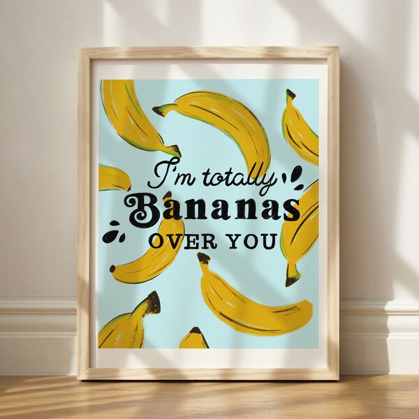 Bananas Over You - Etsy