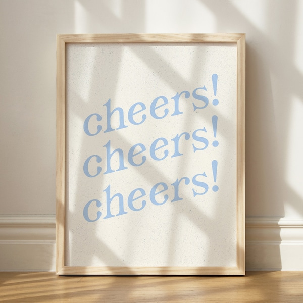 Cheers Sign - Etsy