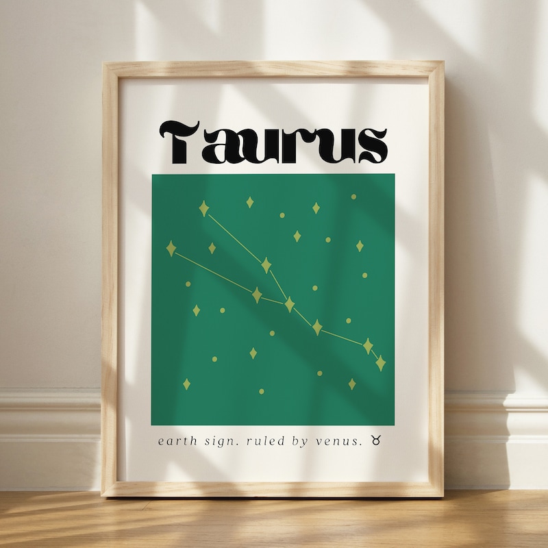 Taurus Art - Etsy