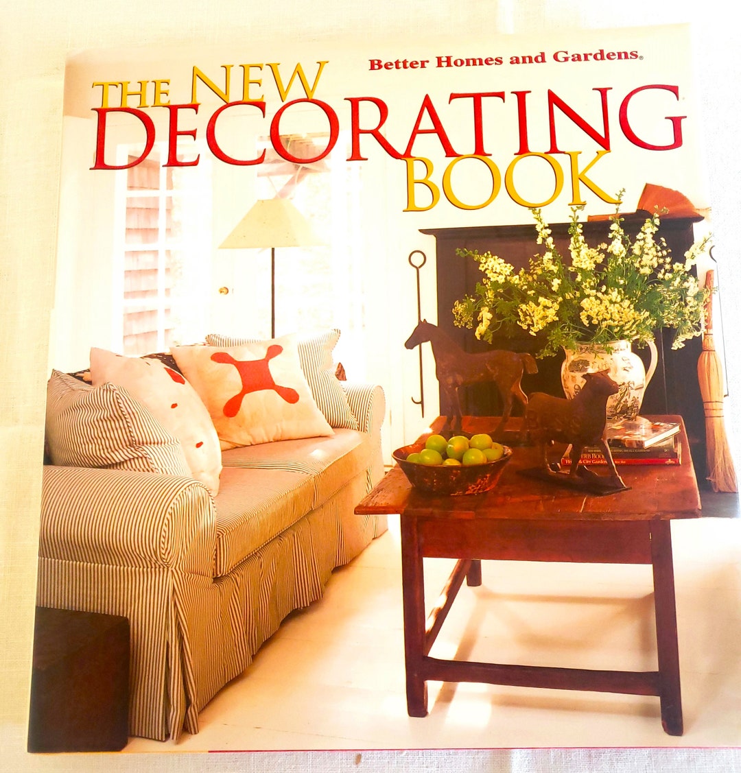 New Decorating Book - Better Homes and Gardens - 1997 - Like New - Etsy