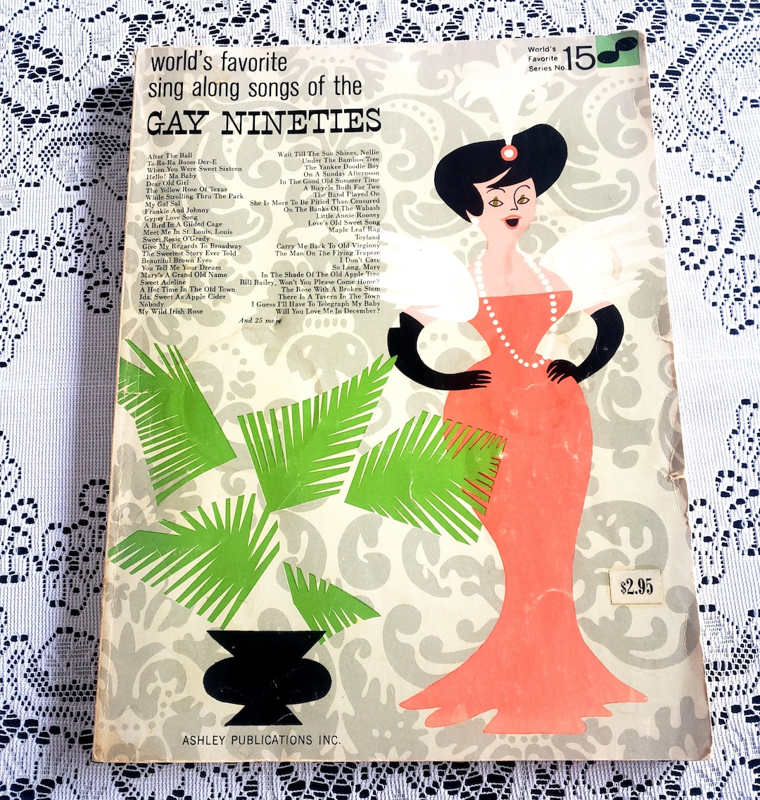 World's Favorite Sing Along Songs of the Gay Nineties (1962) - Etsy