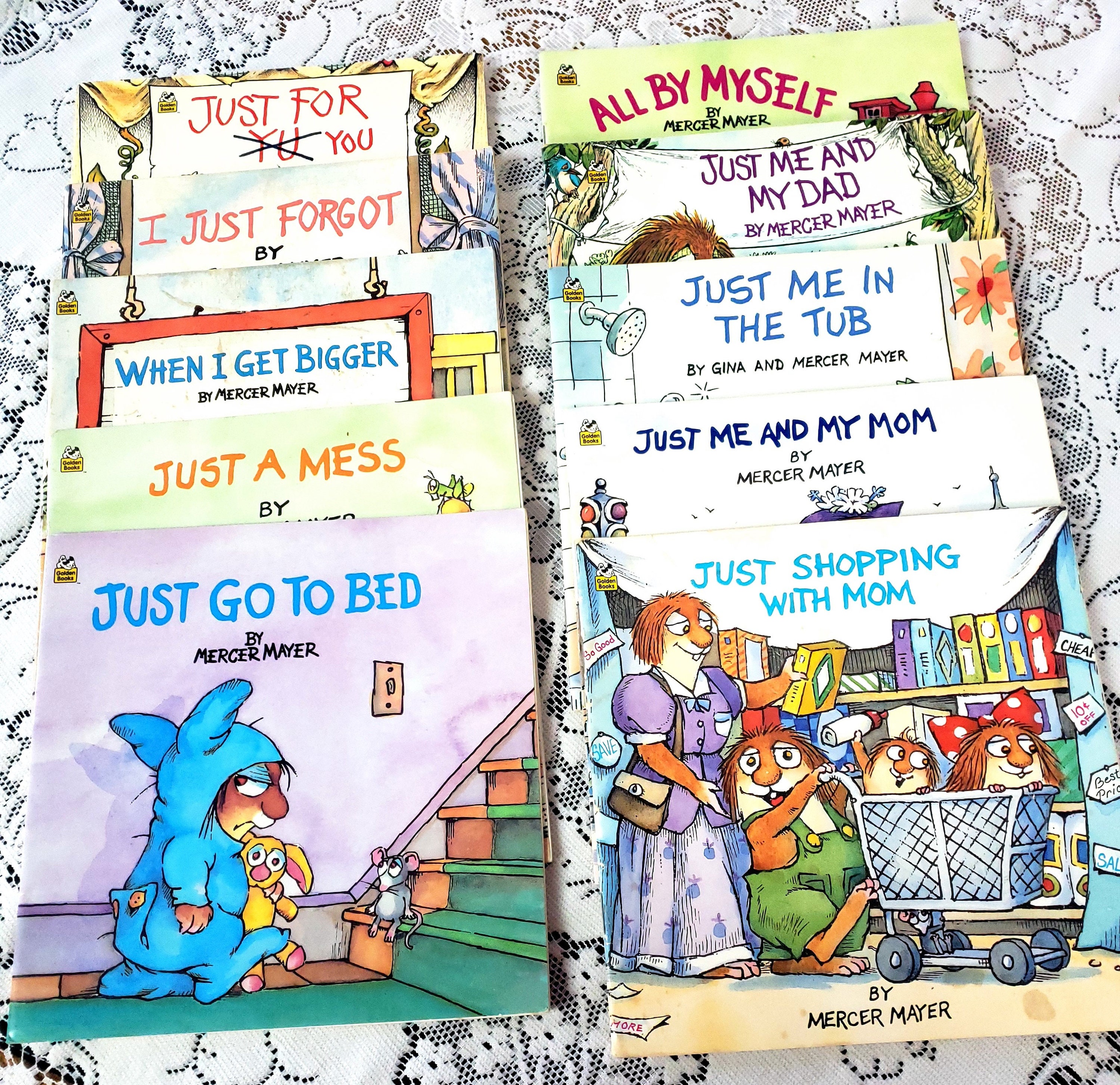 Children's Books 10 Little Critter Books by Mercer Mayer Golden Books ...