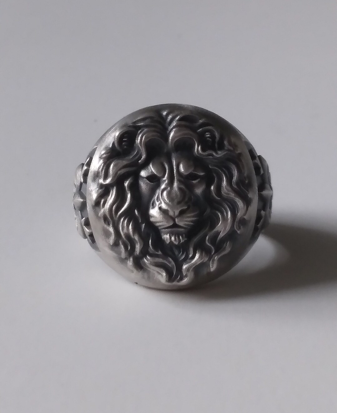 Leo Signet Ring Signet Lion Ring Animal Jewelry 3D Lion - Etsy
