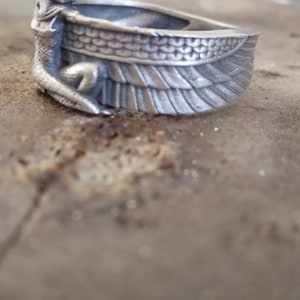 Ancient Egyptian Goddess of the Moon Ring, Isis the Ring Band Figit ...