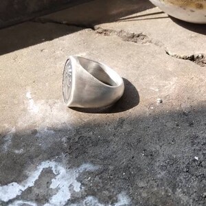 Ancient Trajan Denarius Coin Ring, 925k Sterlin Silver Handmade Jewelry ...