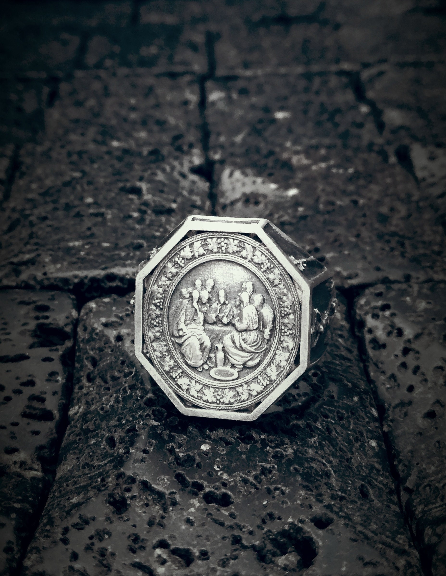 12 Apostles of Jesus Ring Religious Jewelry Christian Mens - Etsy