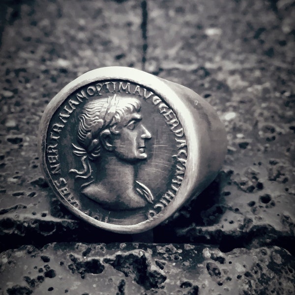 Mens Coin Ring - Etsy