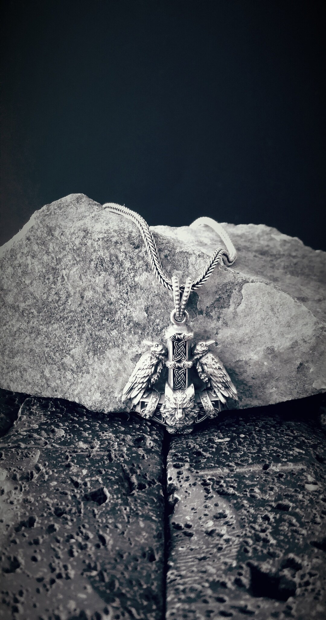 Thor Hammer Pendant for Men, 925k Sterling Silver Jewelry, the God of ...