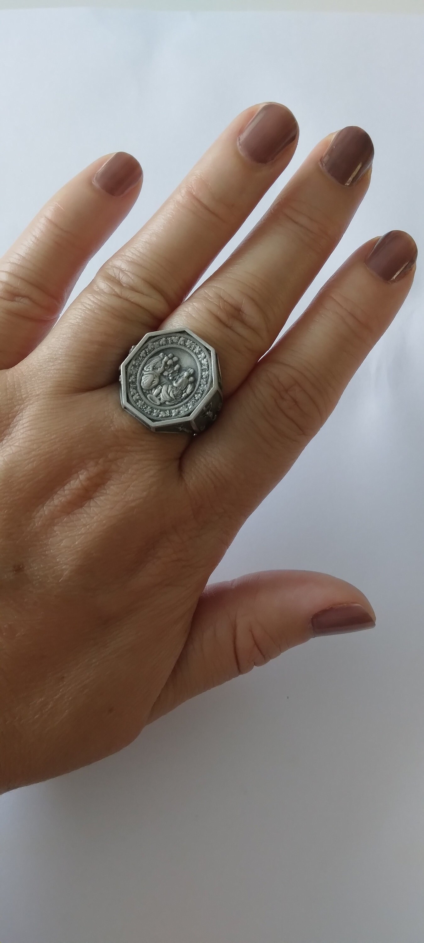 12 Apostles of Jesus Ring Religious Jewelry Christian Mens - Etsy