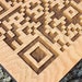 Wooden Engraved QR Code - Etsy