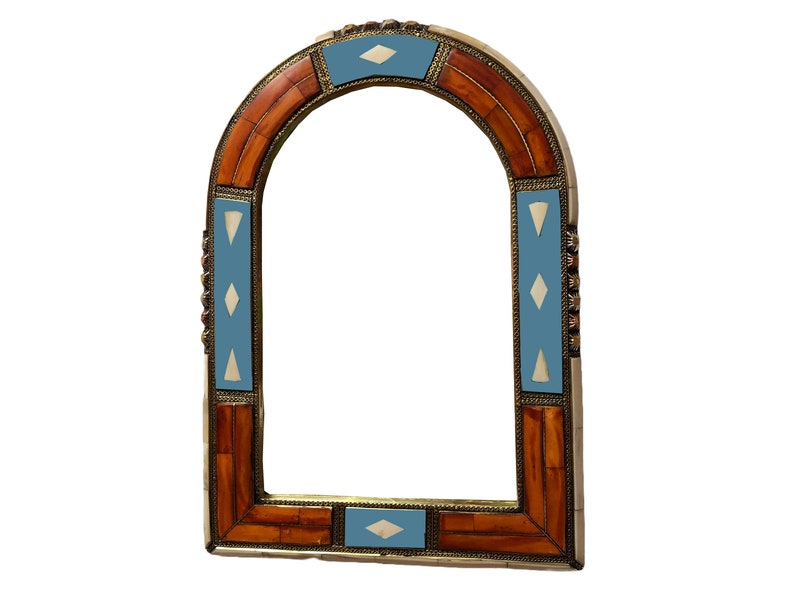 Traditional Arched Mirror Wall Art Makeup Mirror Bathroom Mirror Vanity ...