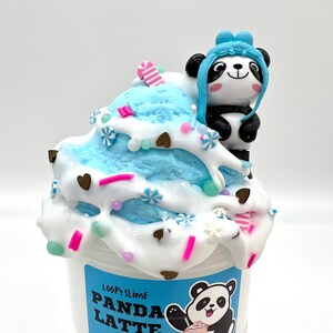 DIY Panda Latte Slime Kit, Clay Add On, Sprinkles, Charms, Slime Shop ...