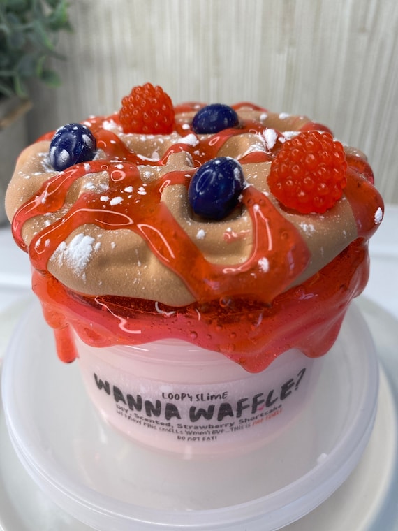 Wanna Waffle Slime DIY Waffle Slime Slime Shop Scented - Etsy