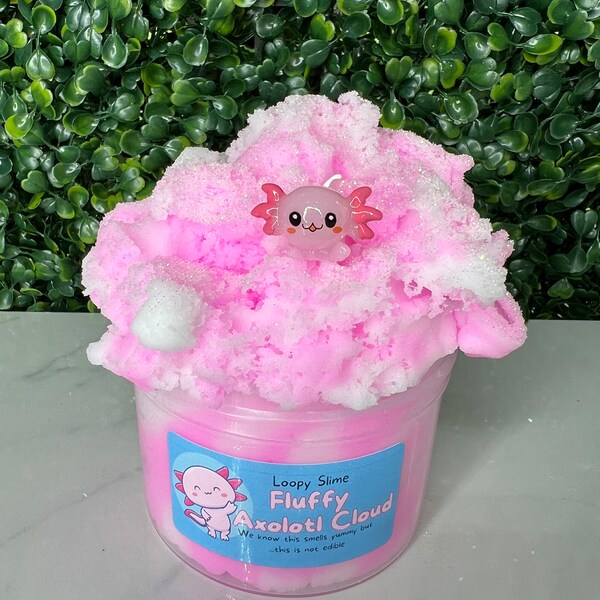 Axolotl Slime - Etsy