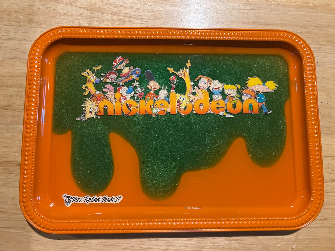 Nickelodeon Character Inspired Slime Tray - Etsy