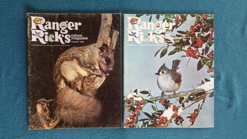 1969 Vintage Ranger Rick Magazines Seven of Ten Issues, Awesome for ...