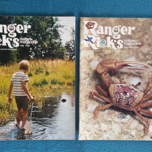 1970 Vintage Ranger Rick Magazines - 9 of Ten Issues, Awesome for Kids ...