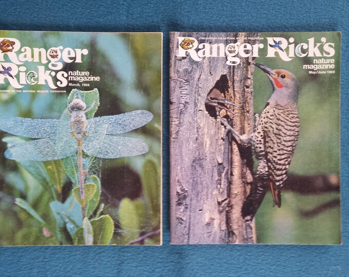 1969 Vintage Ranger Rick Magazines Seven of Ten Issues, Awesome for ...