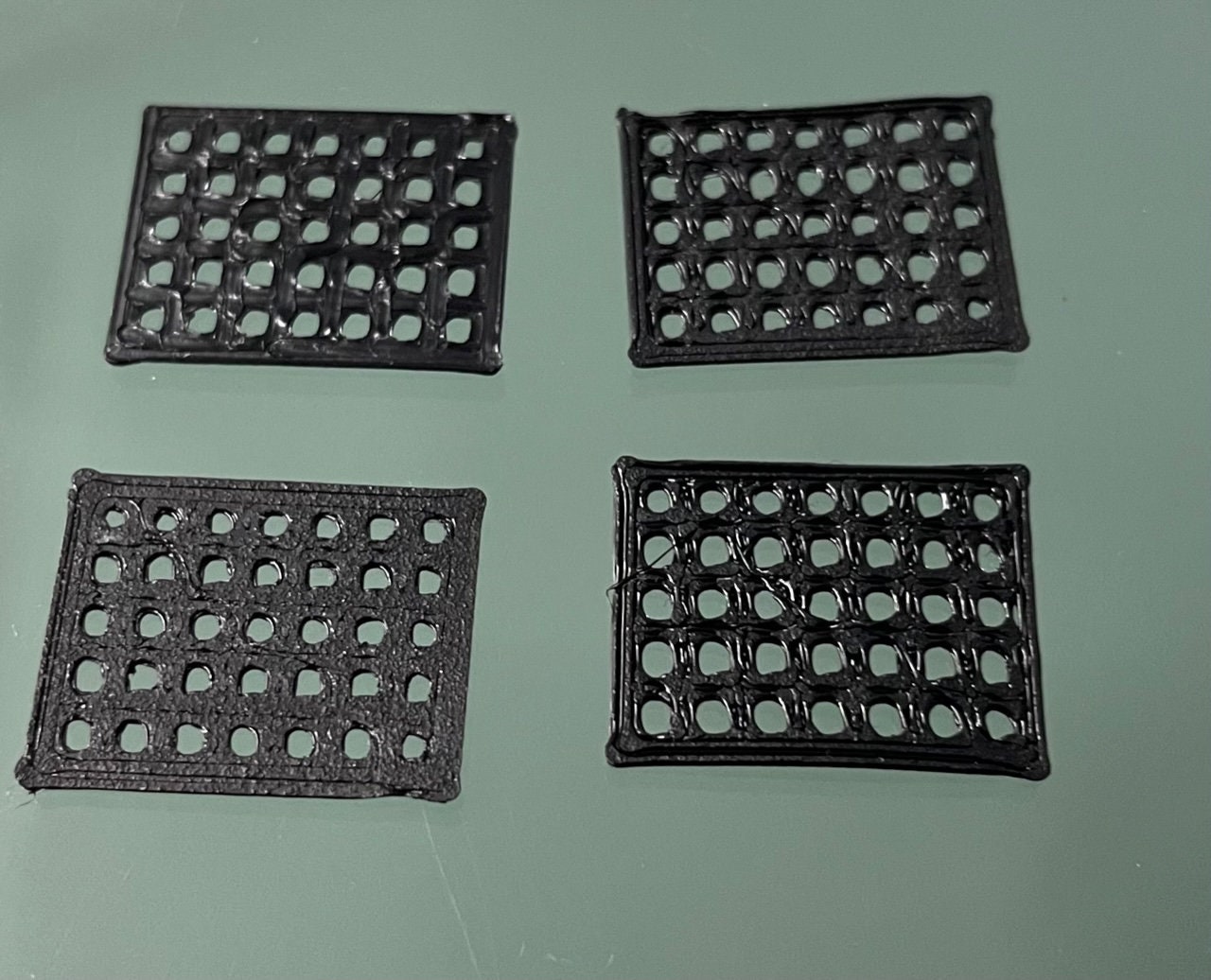 3D Printed Model Car Window Netting 4 Pack (1/24 Scale) - Etsy