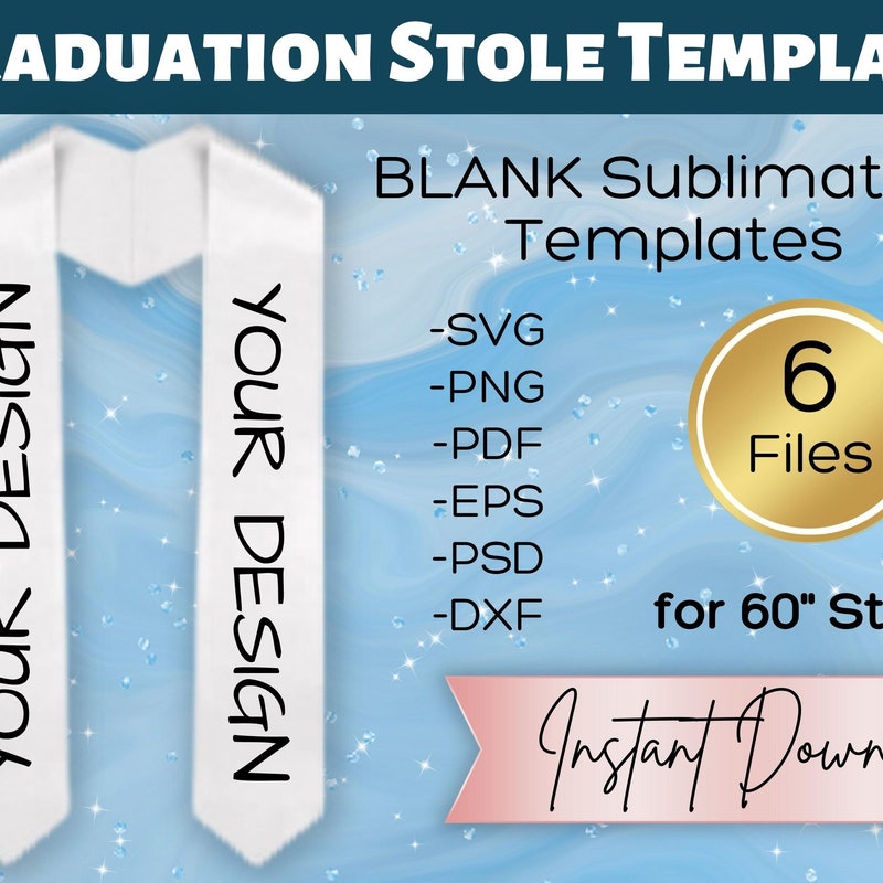 Sash Template - Etsy