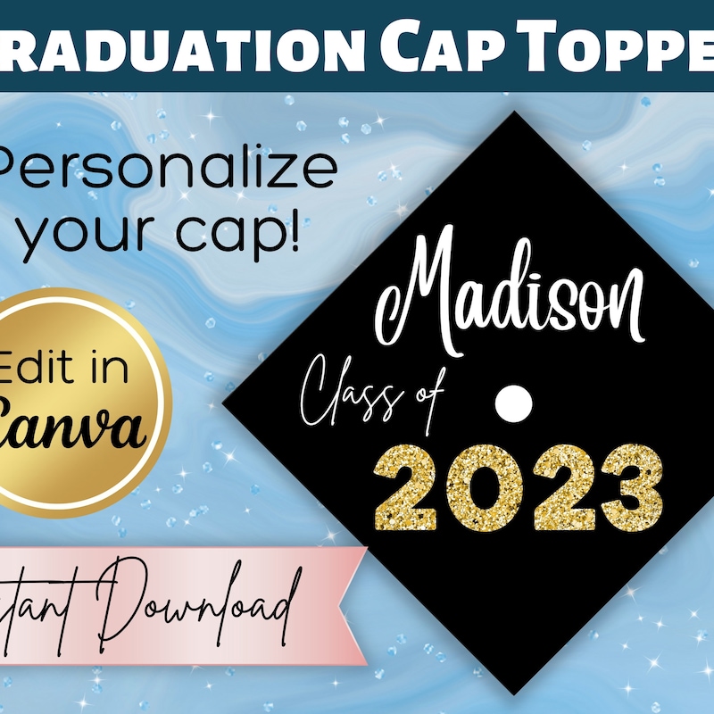 Graduation Cap Topper - Etsy