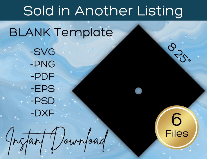 Personalized Graduation Cap Topper Canva Template Digital - Etsy