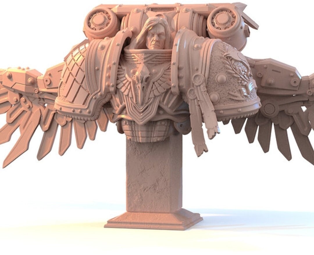 Cybers Wingex the 19th Brother Bust - Etsy