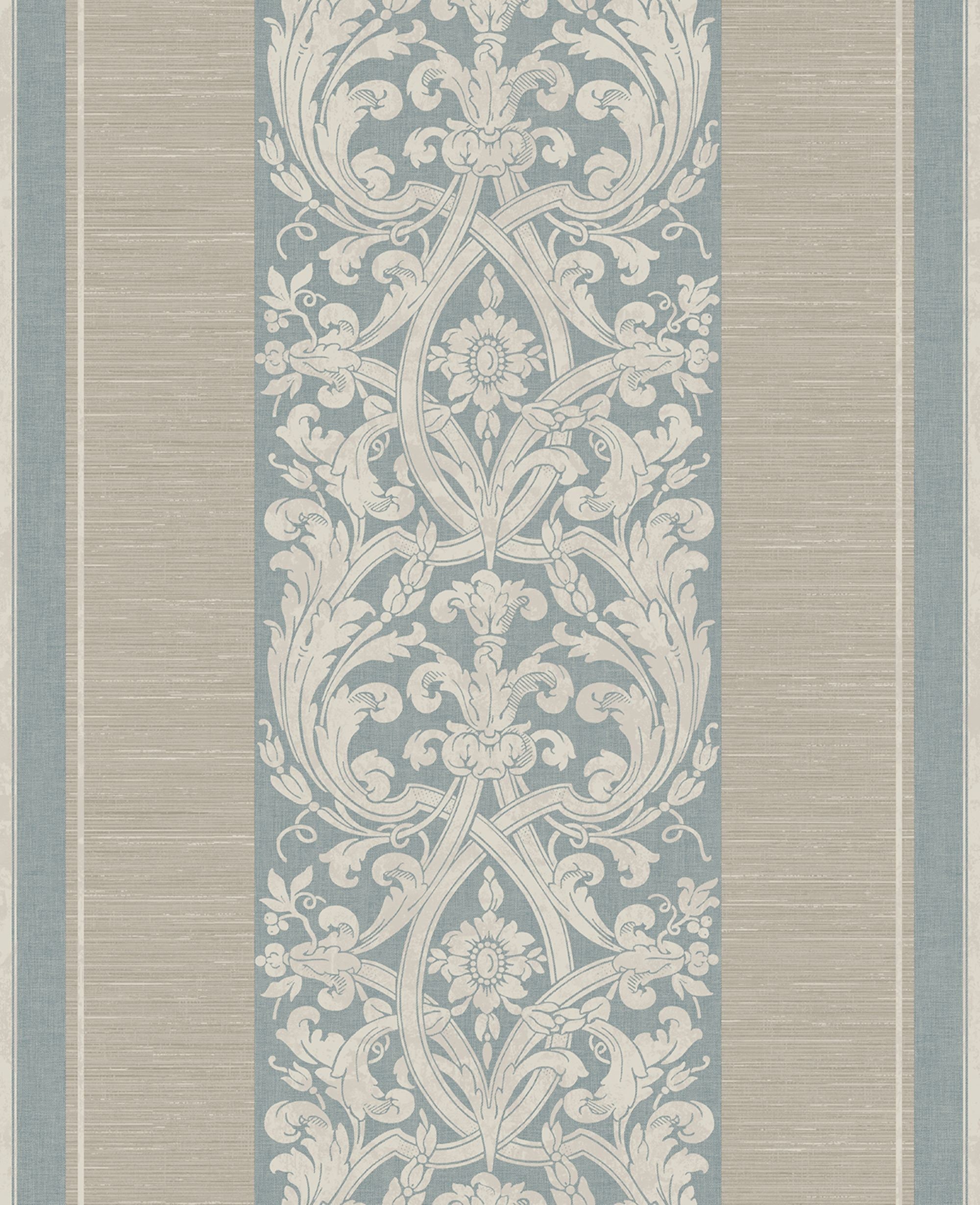 Casa Mia Damask Striped Paper Non-pasted Strippable Wallpaper Roll ...