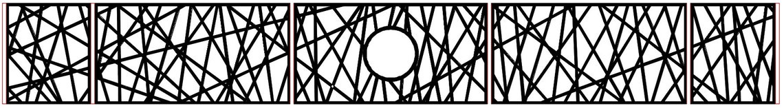 Cnc Plasma/laser Cut Railings Panel - Etsy